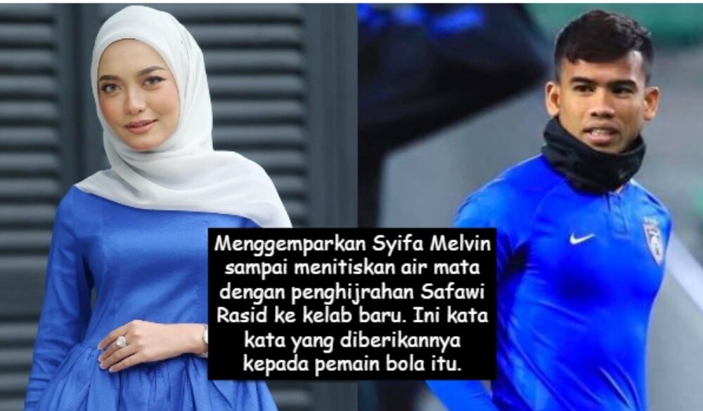 Dah menangis dekat rumah dahulu. Syifa Melvin sampai menitiskan air mata dengan penghijrahan ...