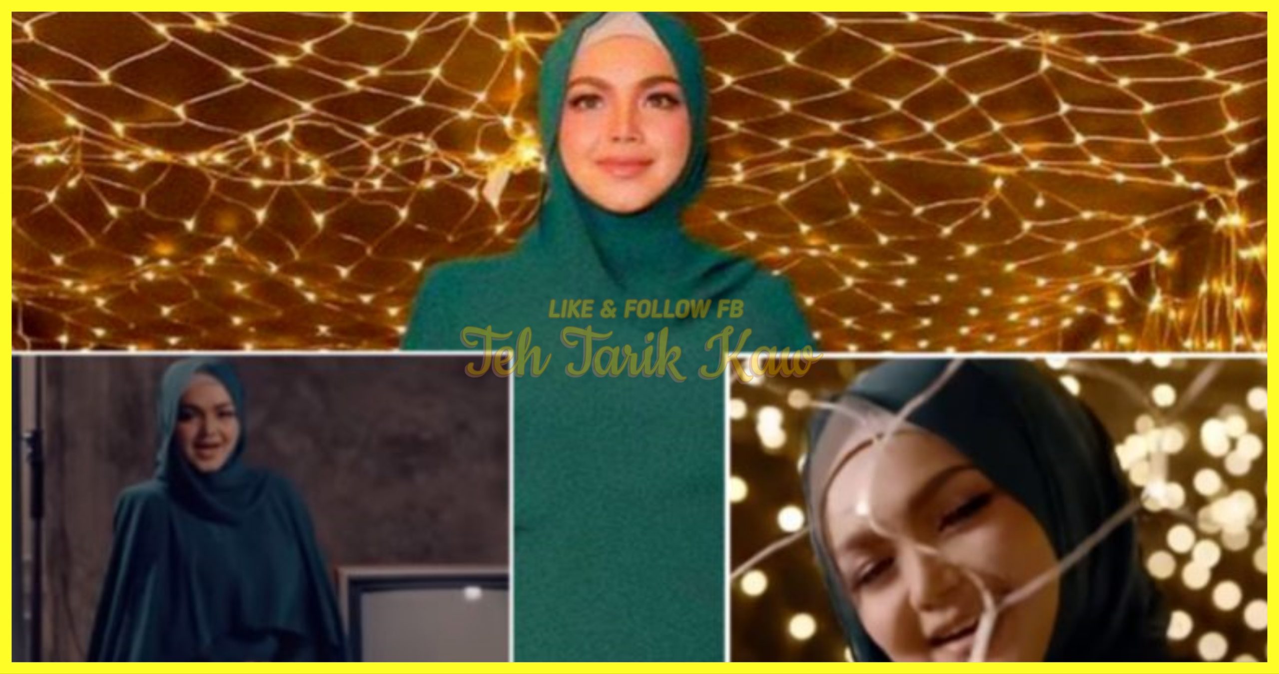 Lancar Lagu Raya Terbaru Ramai Kata Hauk, Siti Nurhaliza Tampil Pertah4nkan Masej – Teh Tarik Kaw