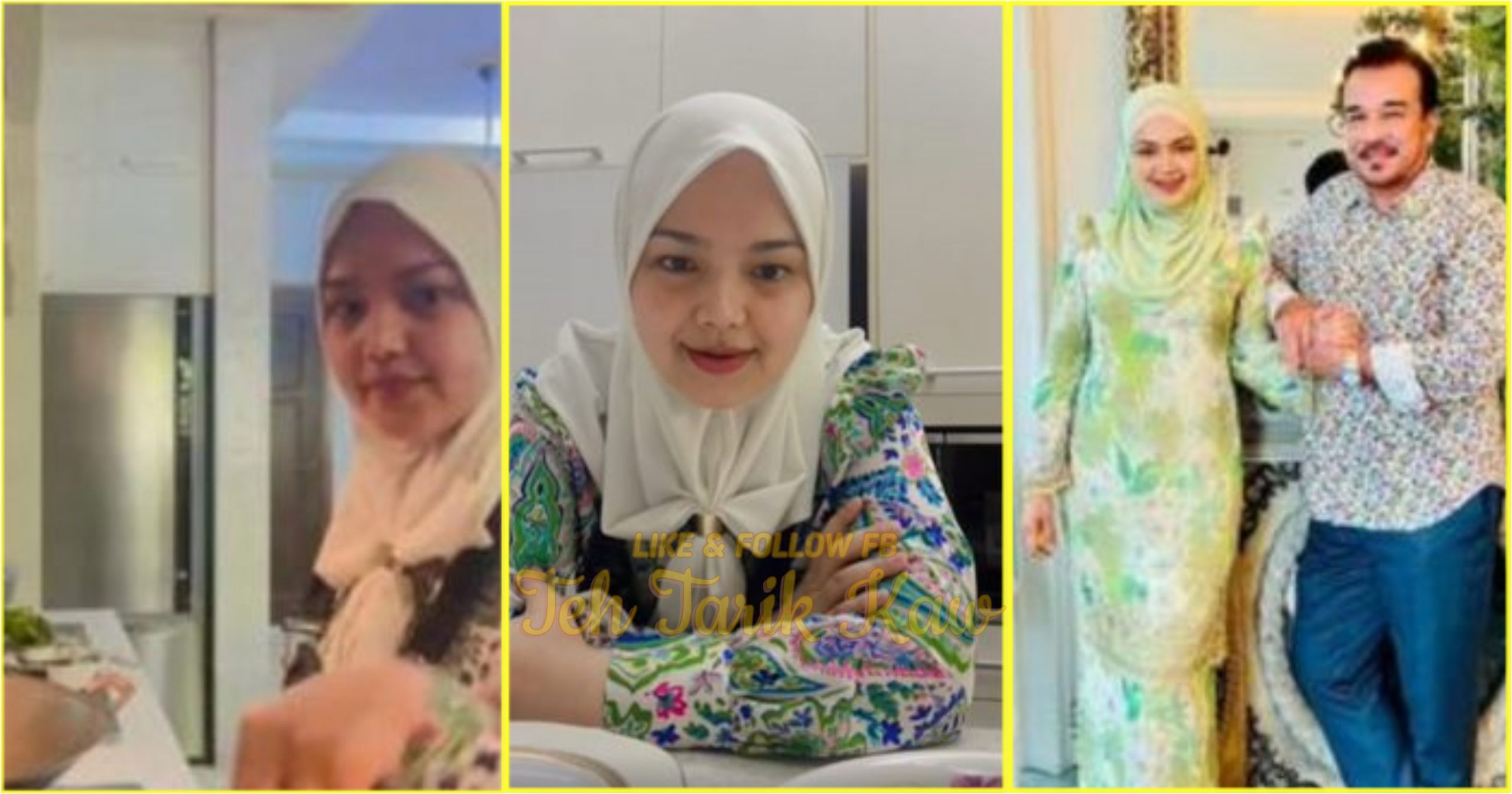 Rupanya Ini Panggilan Sweet Datuk K Buat Siti Nurhaliza, Dengan Sopan Terus ‘End Live’ Masakan ...