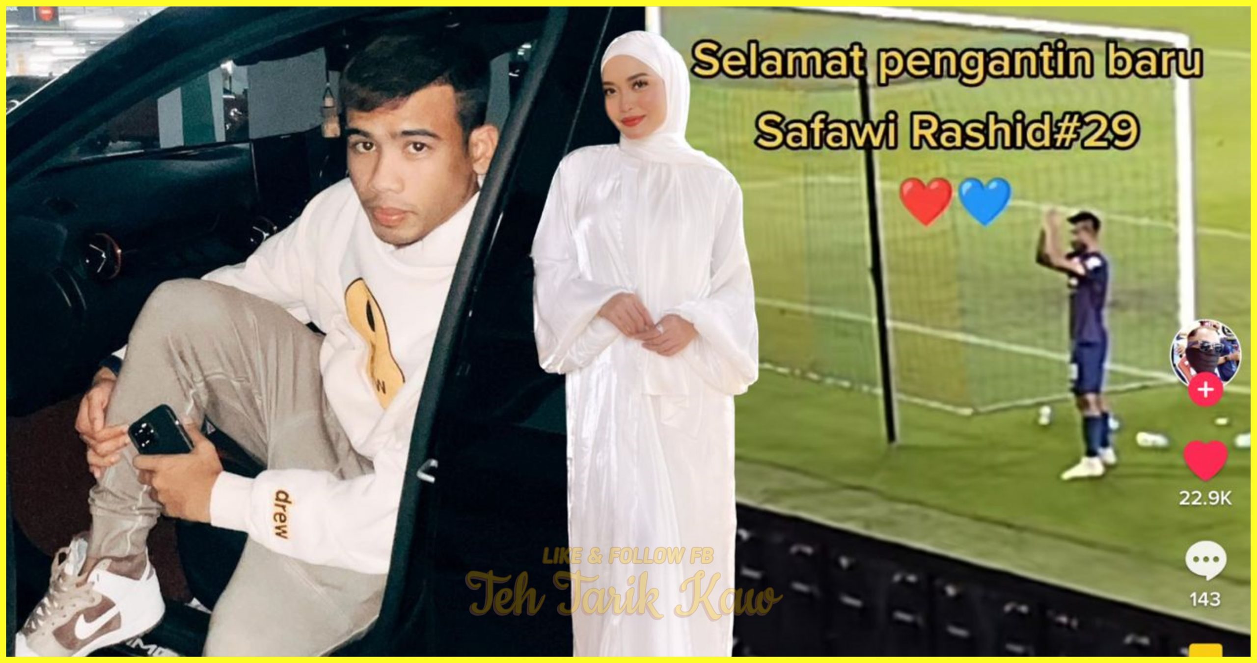 [VIDEO] Penyokong JDT Hadiahkan Safawi Rashid Lagu ‘Selamat Pengantin Baru’, Dikatakan Bakal ...
