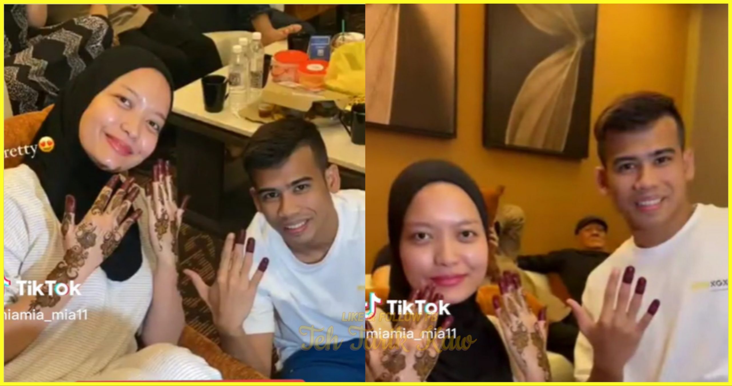 Safawi Rasid, Syifa Melvin dah selesai ‘malam berinai’ – Teh Tarik Kaw