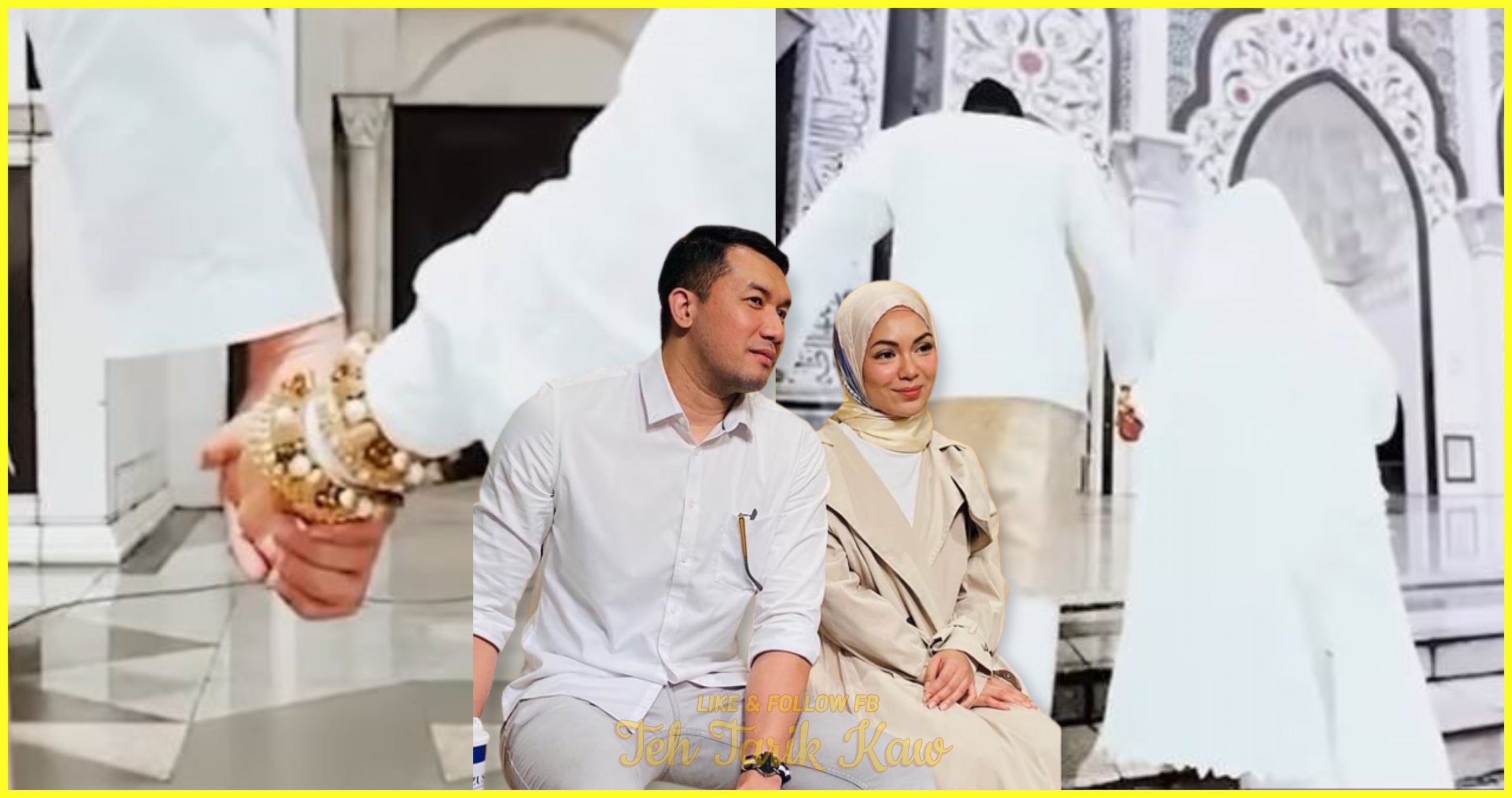 Penuh Ucapan Tahniah Dari Rakan Artis, Nad Zainal & Ungku Ismail Selamat Bernikah? – Teh Tarik Kaw