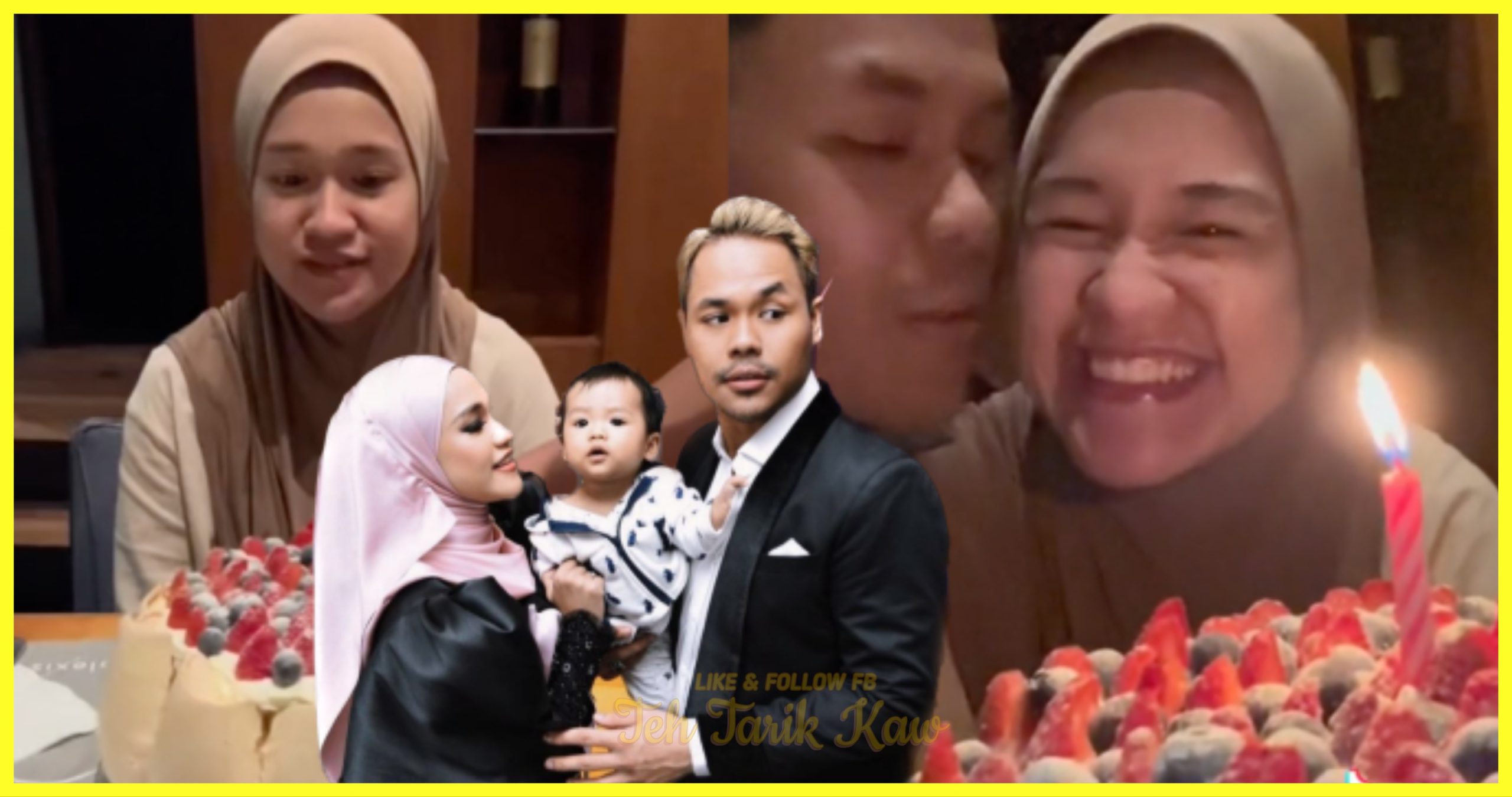[VIDEO] Lupa Anniversary Ke 2, Syamel ‘Surprise’ Ernie Zakri Dengan Kek Pavlova Besar – “Sibuk ...