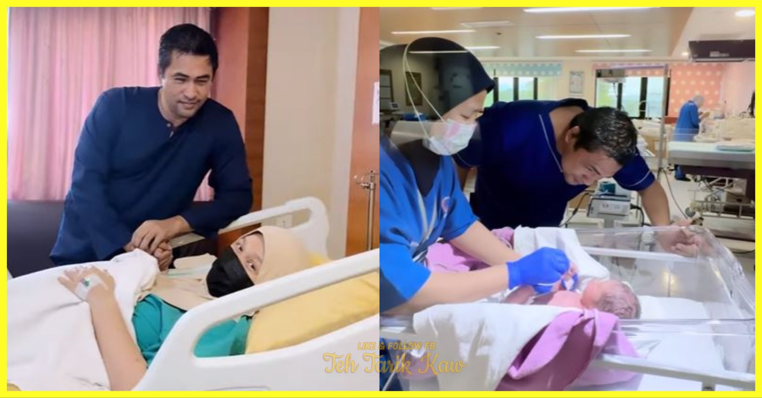 Tahniah! Datuk Dr Sheikh Muszaphar & isteri selamat timang anak ketujuh – Teh Tarik Kaw