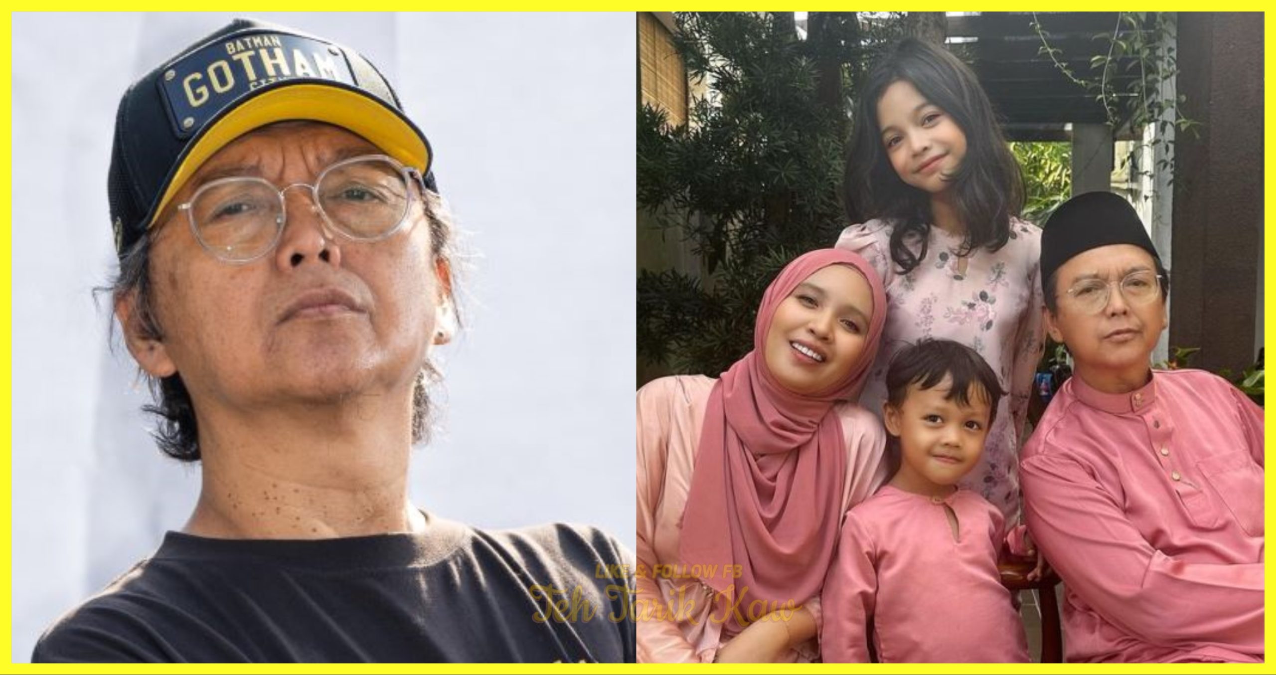 Rumah tangga 13 tahun Aziz M Osman dan Puteri Lily berakhir dengan penceraian – Teh Tarik Kaw