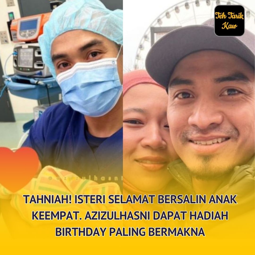 Azizulhasni dapat hadiah birthday paling bermakna, kongsi tarikh lahir dengan anak keempat ...