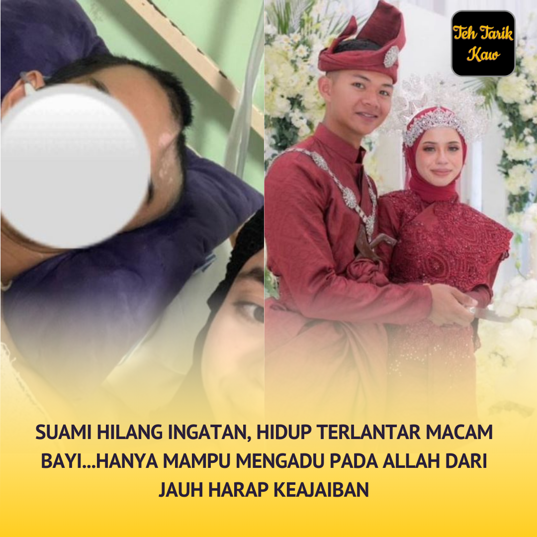 Suami hilang ingatan, hidup terlantar macam bayi…Hanya mampu mengadu pada Allah dari jauh harap ...