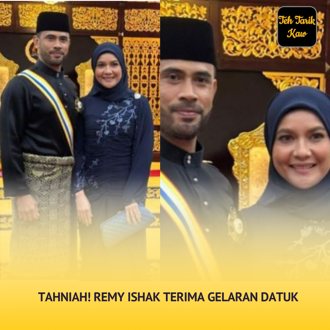 Tahniah! Remy Ishak terima gelaran Datuk – Teh Tarik Kaw