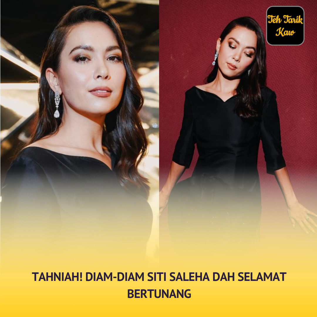 Tahniah! diam-diam Siti Saleha dah selamat bertunang – Teh Tarik Kaw